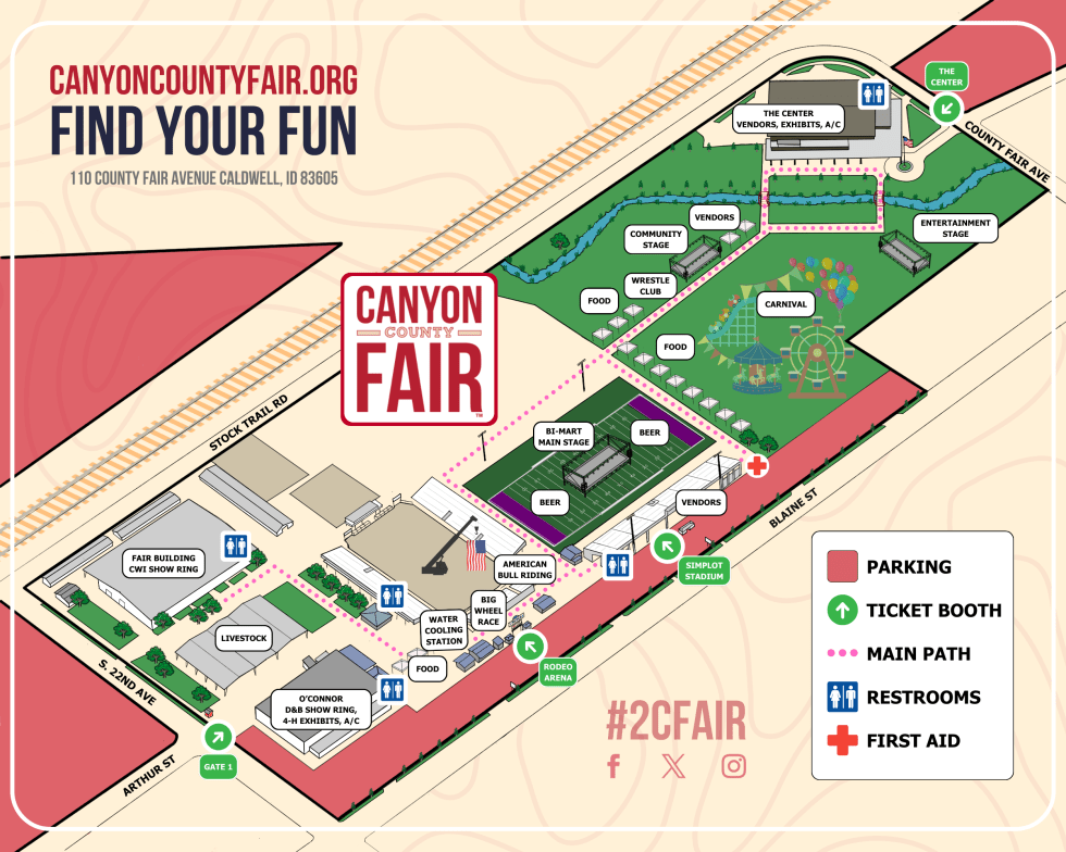 Map | Canyon County Fair